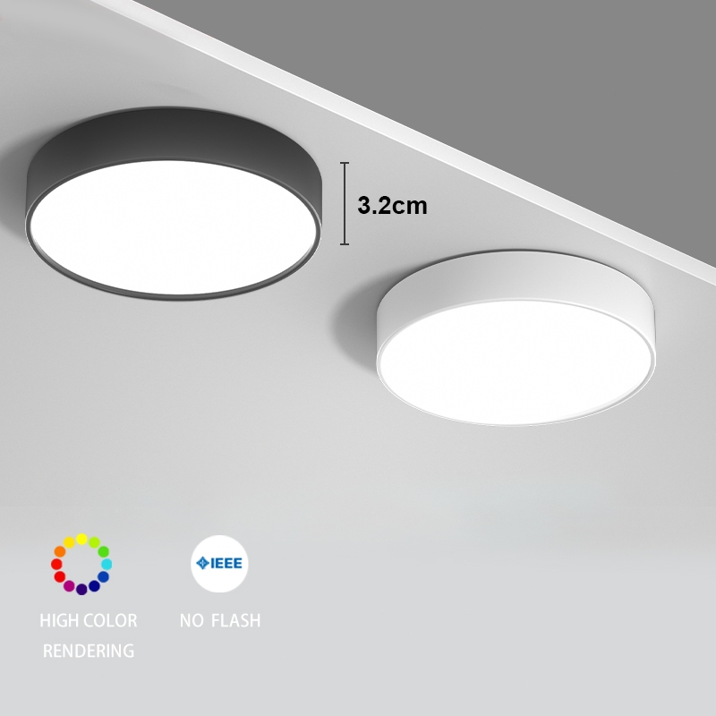 Three-color embedded LED spotlight, 220V, focused ceiling light for ...