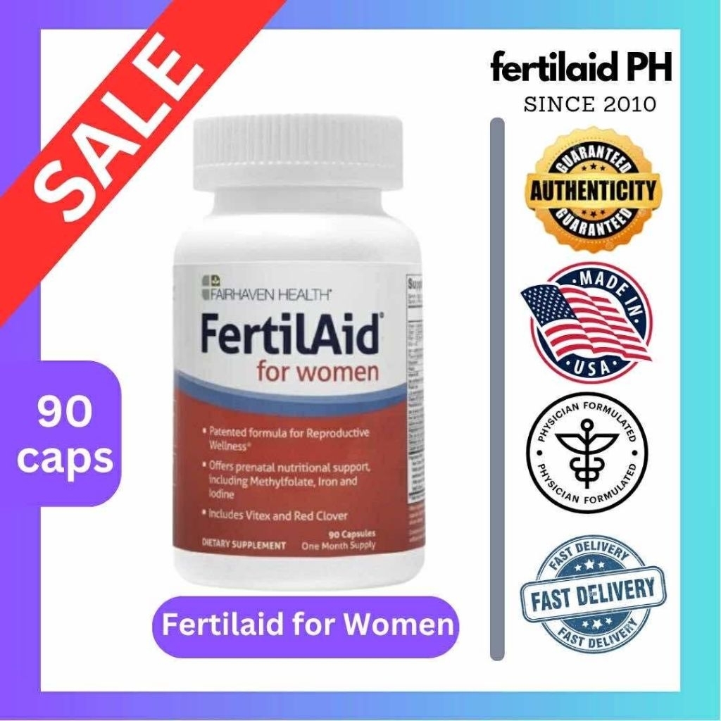 Fertilaid for Women by Fairhaven Health Fertilaid Women Fertility Vitex ...