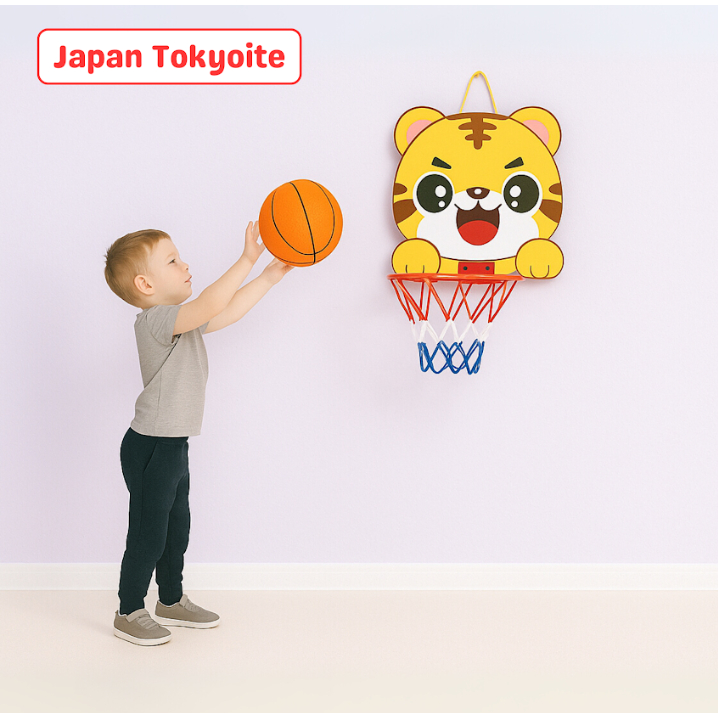Japan Mini Basketball Hoop Wall Mount Indoor Outdoor Set with Ball ...