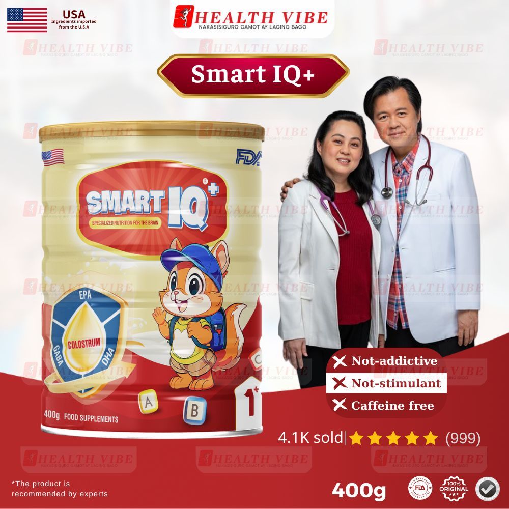Smart IQ Milk Brain Booster | Shopee Philippines