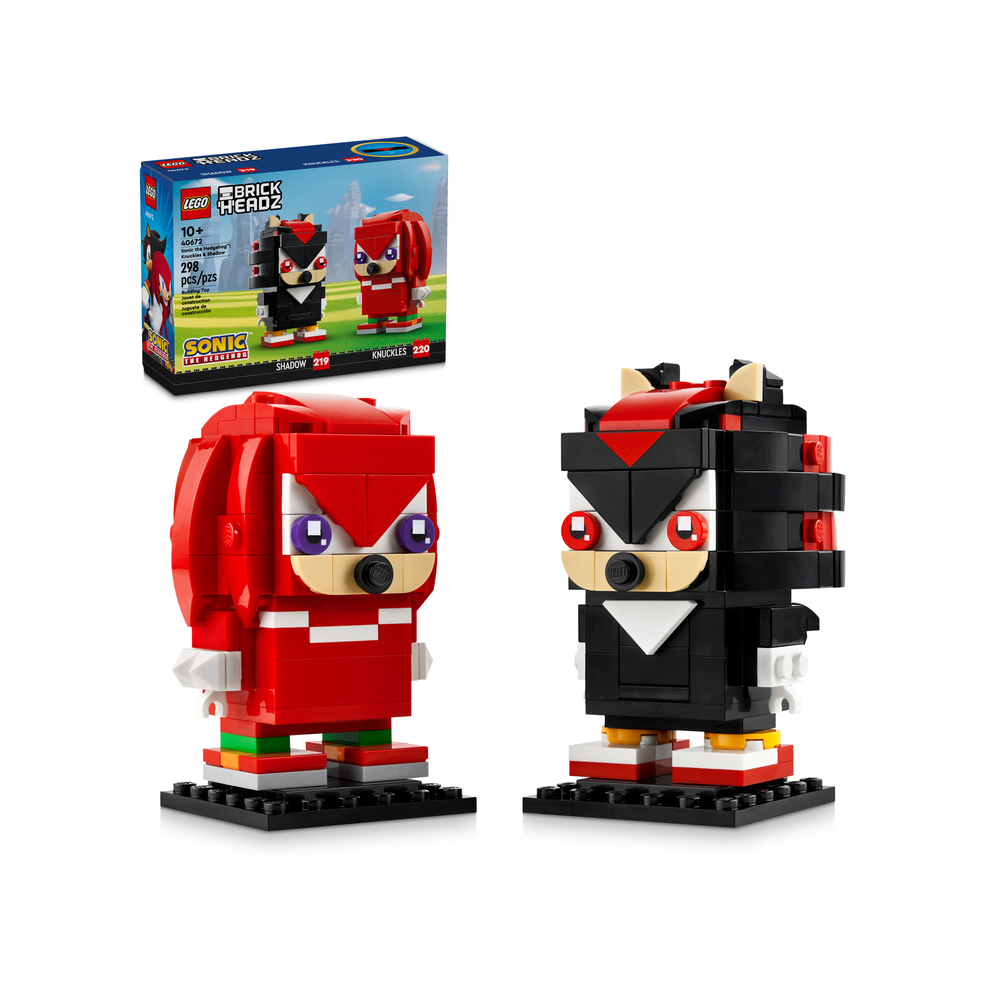 LEGO BrickHeadz 40672 Sonic the Hedgehog Knuckles & Shadow | Shopee ...