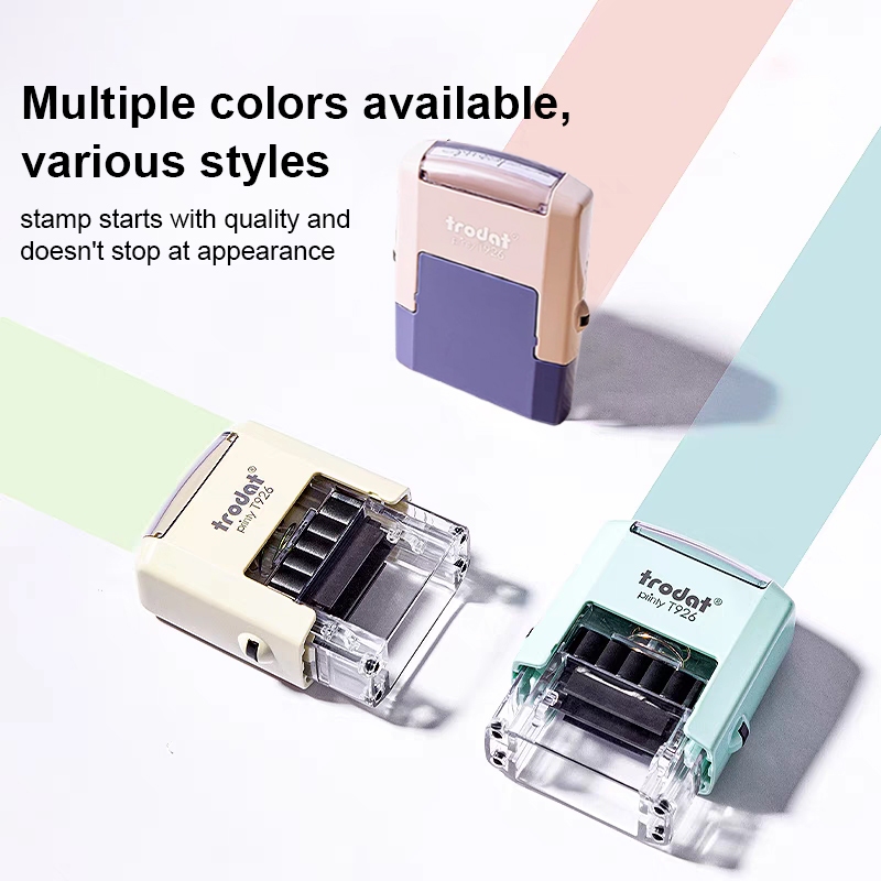 Trodat Personalized Signature Seal Shell Universal Stamp Marking ...