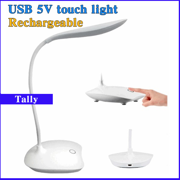 tally# LED Stand Desk Lamp Rechargeable 3 Levels Brightness Study ...