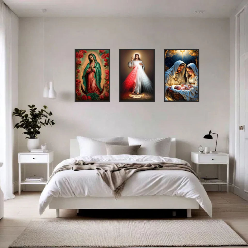 Rianne's Home Wall Decor Papa Jesus and Mama Mary Design | Affordable ...