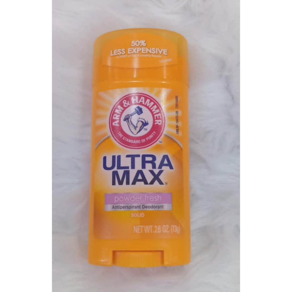 ARM&HAMMER ANTIPERSPIRANT DEODORANT ULTRAMAX POWDER FRESH NET WT. 2.6oz ...