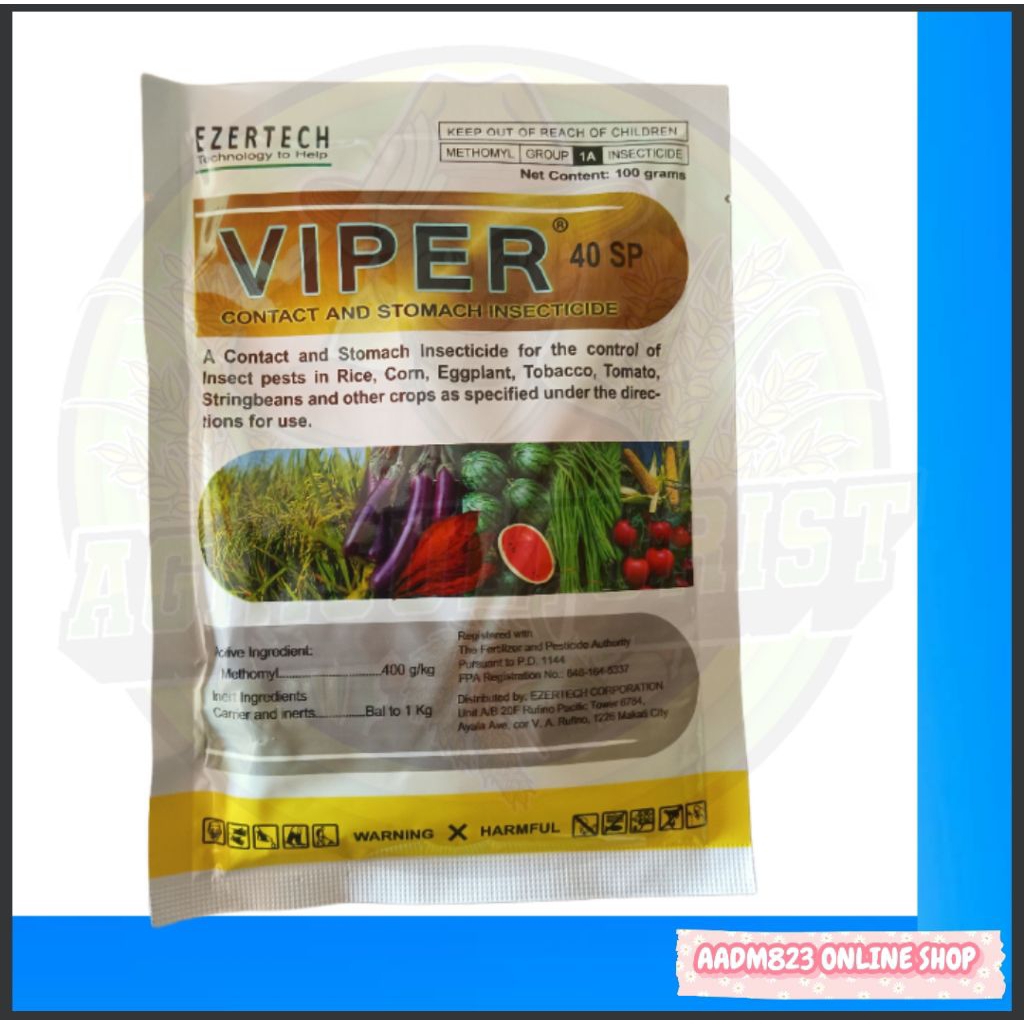 VIPER Insect ticide 100g gud for 4 tankload | Patayin ang Insekto sa ...