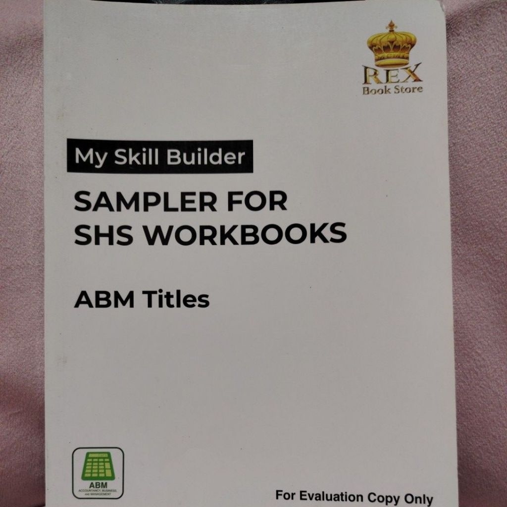sampler for shs workbooks (2020) | Shopee Philippines