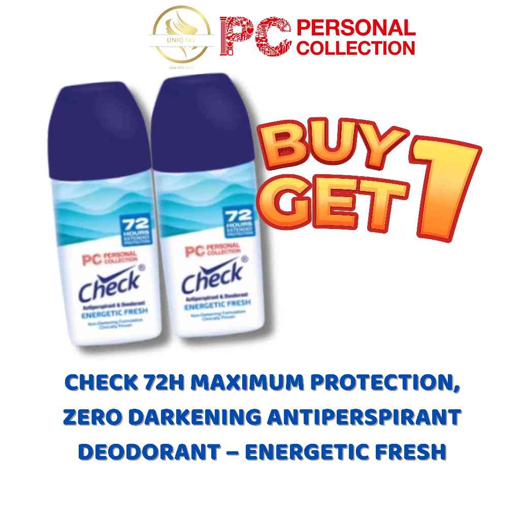 Check Antiperspirant & Deodorant 45ml by PC Buy 1 Get 1 Free) | Shopee ...