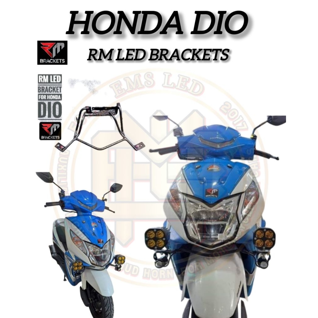 HONDA DIO RM LED BRACKET HEAVY DUTY 2-YEARS WARRANTY | Shopee Philippines