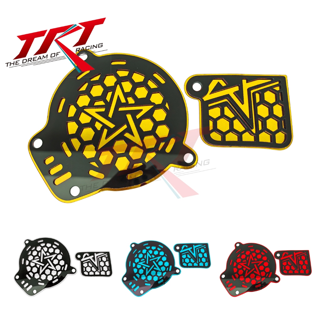 CVT COVER ENGINE COVER STAR BLACK SERIES YAMAHA Nmax V2 Aerox V2 Yamaha ...