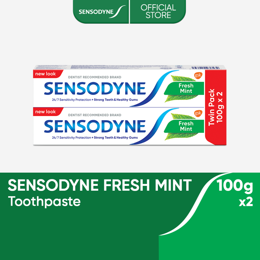 Sensodyne Toothpaste 100g [Twin Pack] | Shopee Philippines