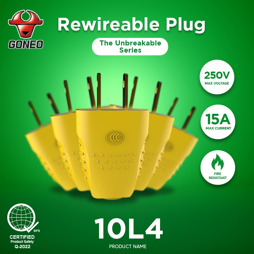 Bull Plug Unbreakable Series 15A 10L4 and M15S1 BUNDLE 30 And 60 ...