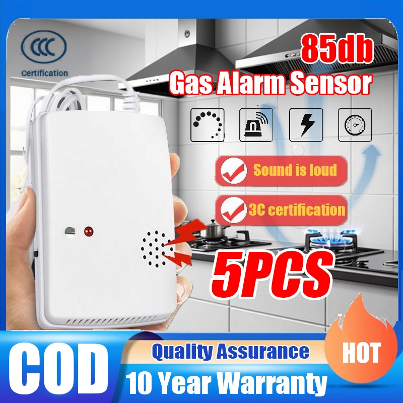 85db Natural Digital Gas Detector/High Sensitivity Home Gas Alarm/Gas ...