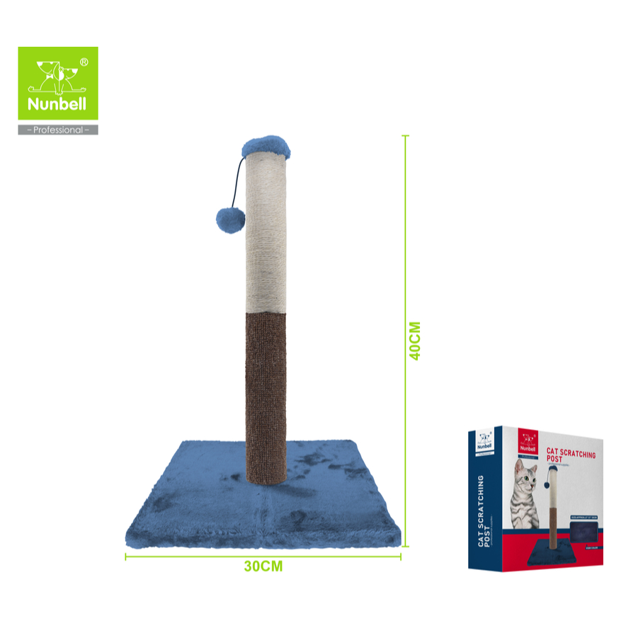 Nunbell Cat Scratching Post – Durable Sisal Rope Tower for Cats ...