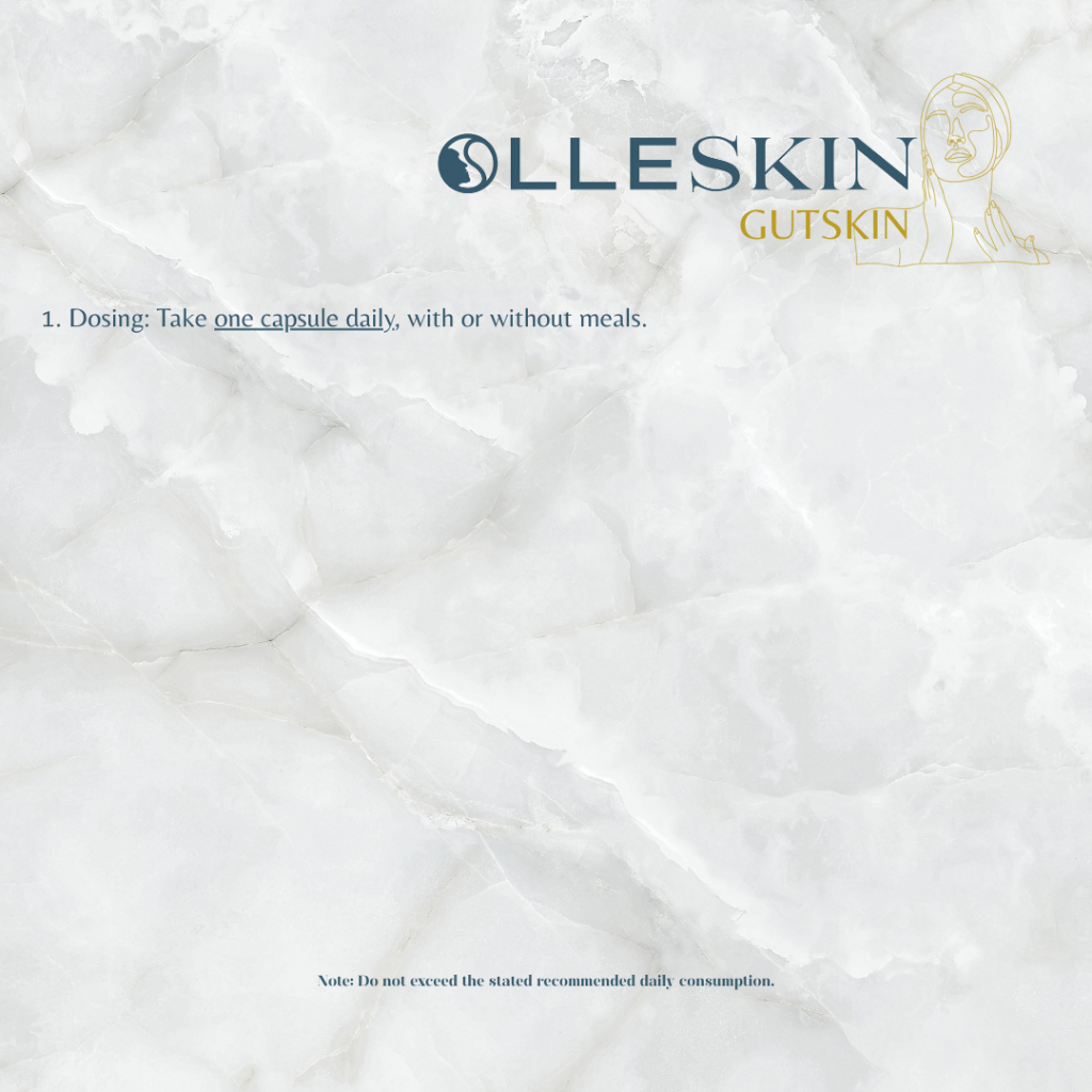 GUTSKIN ORAL CAPSULES (GUT PROBIOTICS - Lactobacillus, Bifidobacterium ...