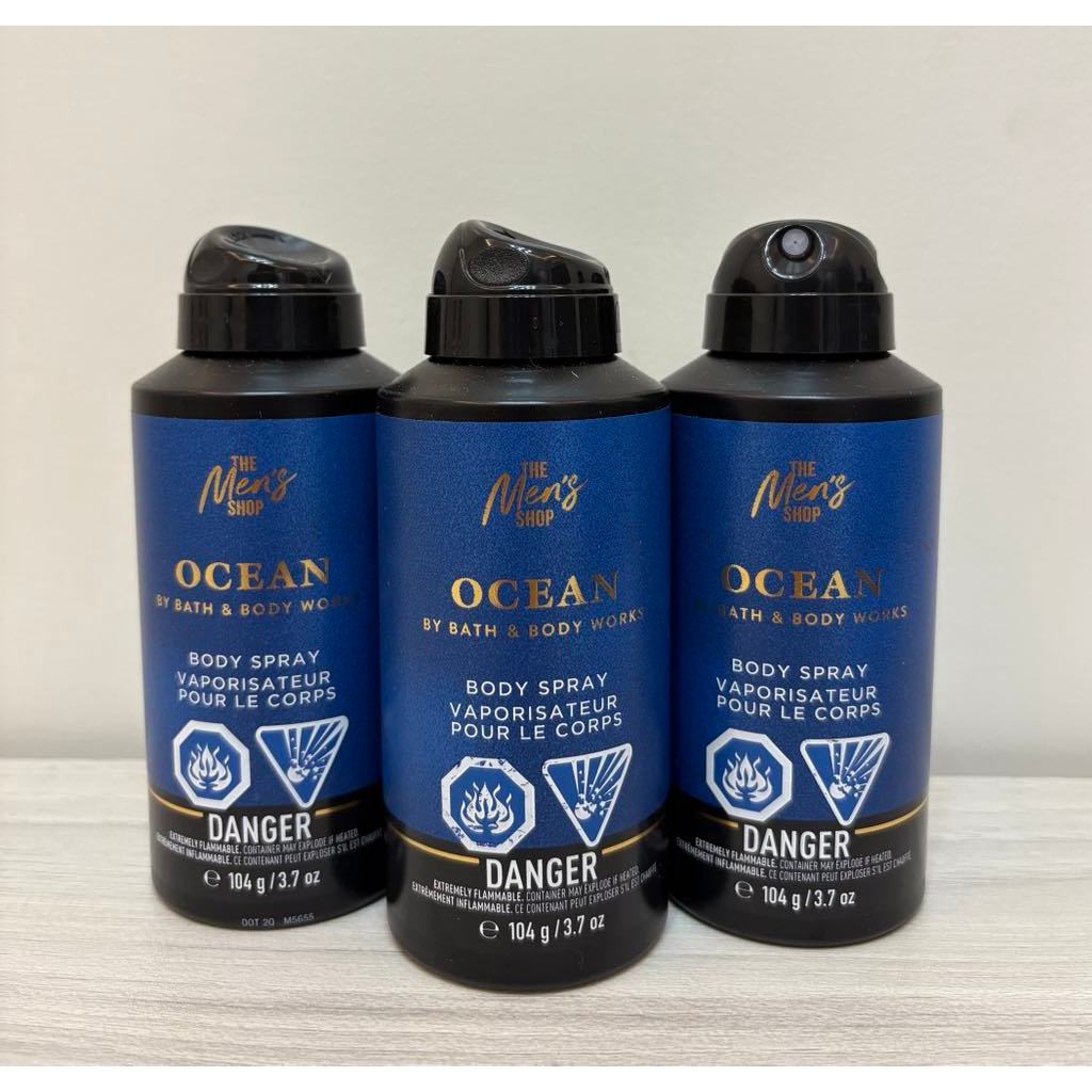 Bath & Body Works Ocean Body Spray for Men 3.7oz | Shopee Philippines