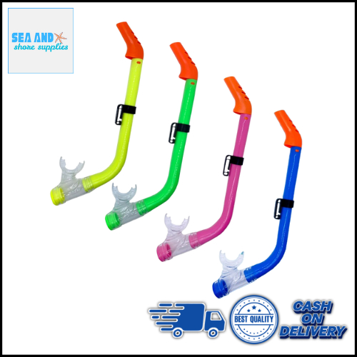 Silicone Mouthpiece Diving Breathing Tube PVC Swimming Breather Snorkel ...