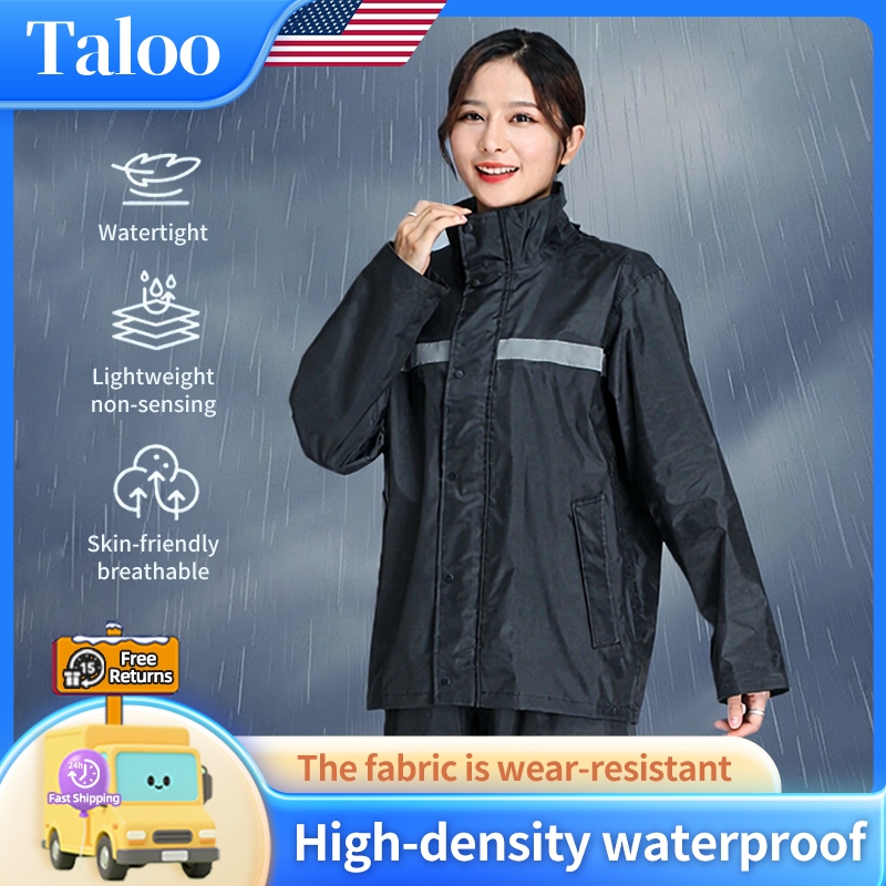 ICON Women's Split Type Raincoat Pants Set Adult Full Body Heavy ...
