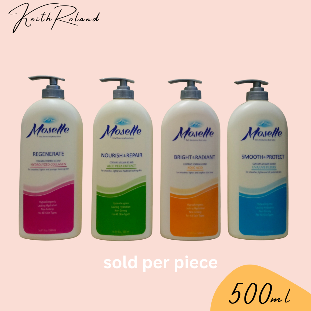 Moselle Daily Moisturizing Body Lotion 500ml - sold per piece | Shopee ...