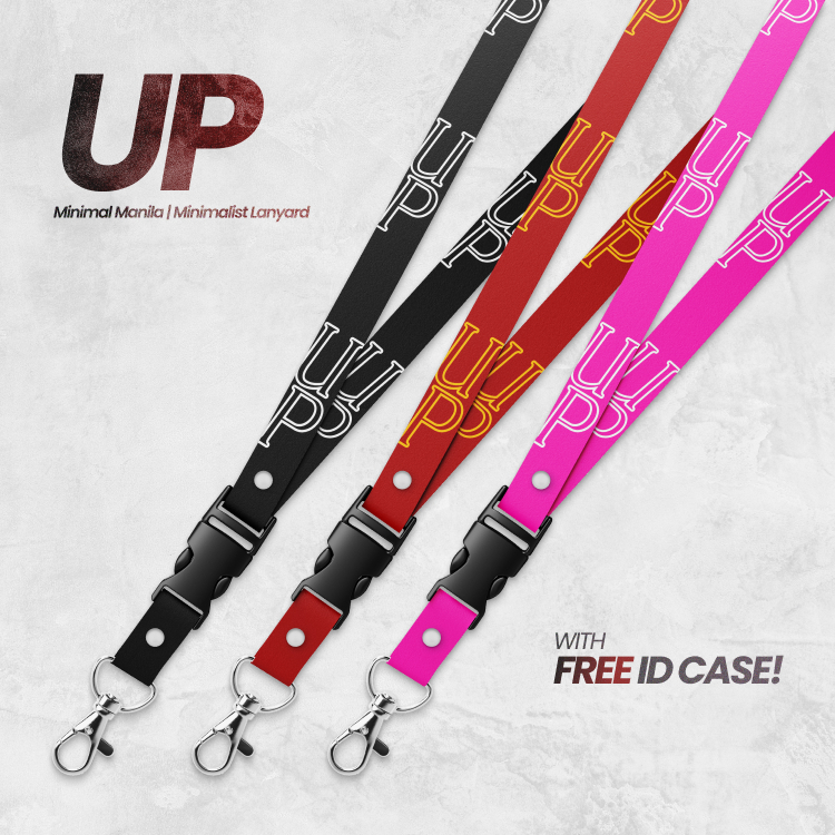 UP ID Lace Lanyard | Minimal Manila University Lanyards | Shopee ...