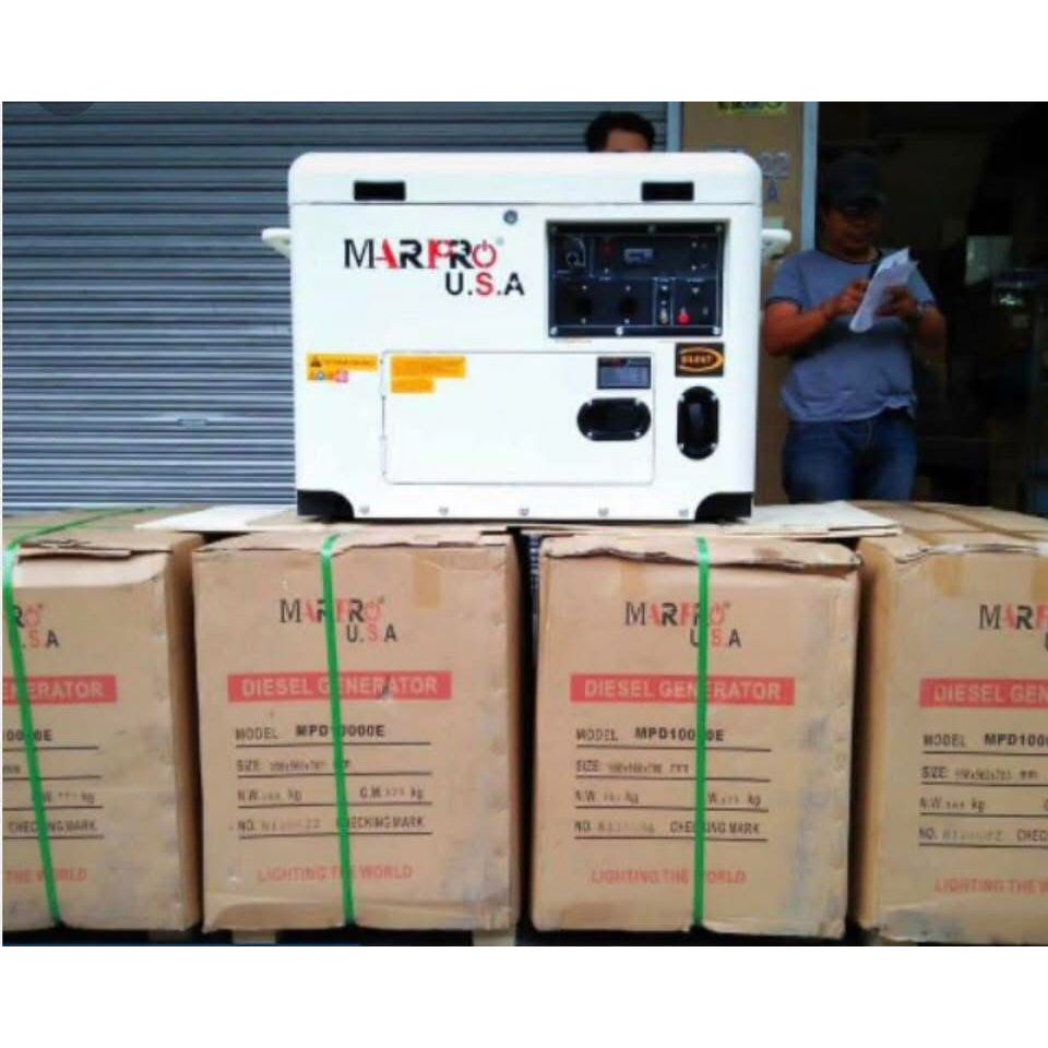 Brand New marpro USA 10kva Diesel silent Type Generator Genuine ...
