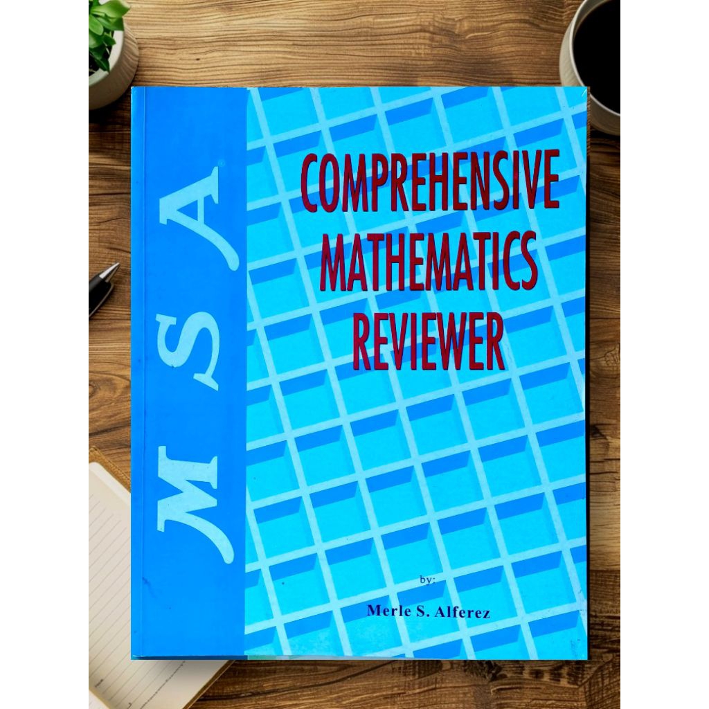 MSA COMPREHENSIVE MATHEMATICS REVIEWER | Shopee Philippines