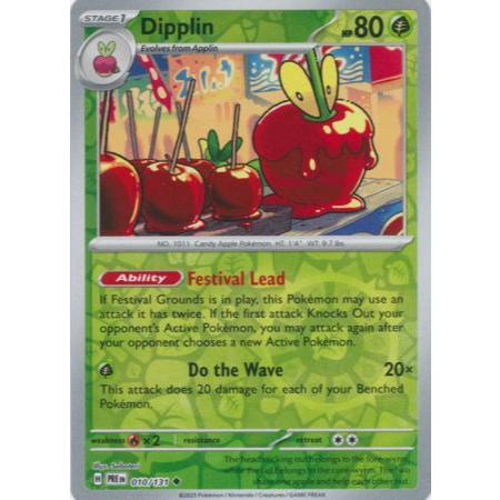 Dipplin - 010/131 | Prismatic Evolution [ POKEMON TCG ] | Shopee ...