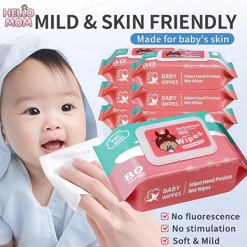 HELLO MOM wholesale Baby Wipes Mini wipes Easy to carry Baby available ...
