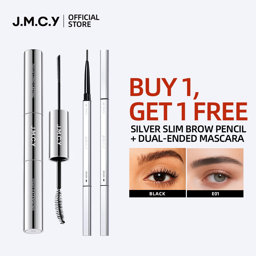 JMCY 3 in 1 Double ended Mascara 4D Silk Fiber Waterproof Volume Smudge ...