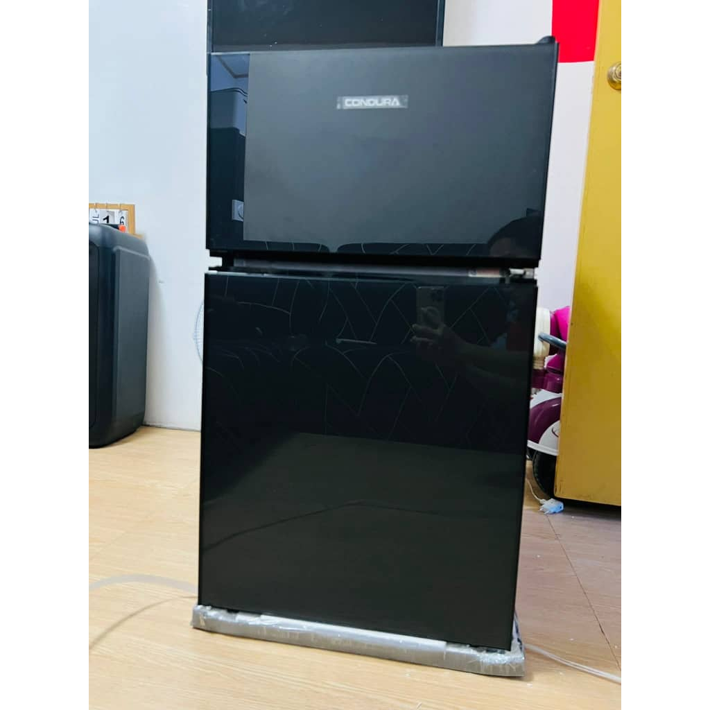 AUTHENTIC Condura Style Personal Refrigerator, model CPR90TD BLK ...