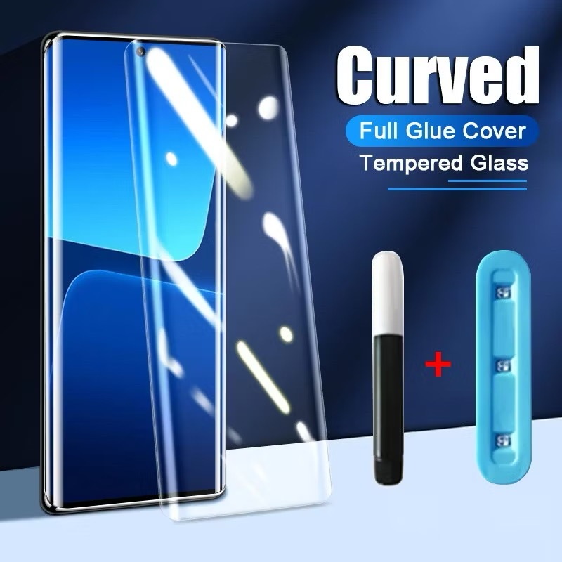 UV Full Curved Glass For Infinix Hot 60Pro 50Pro + Nano Liquid Glass | Shopee Philippines