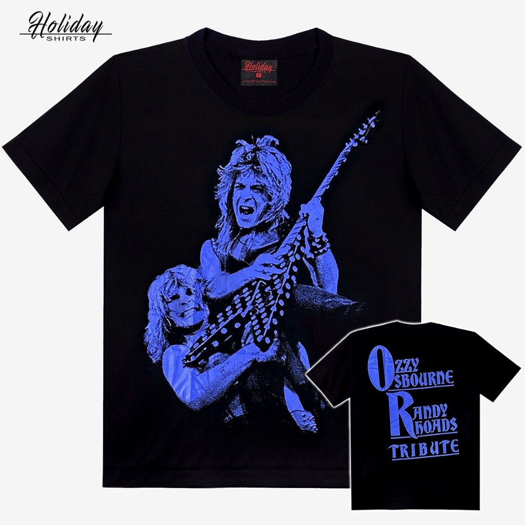( HOLIDAYSHIRTS ) OZZY OSBOURNE - RANDY RHOADS T-SHIRTS cotton, made in ...