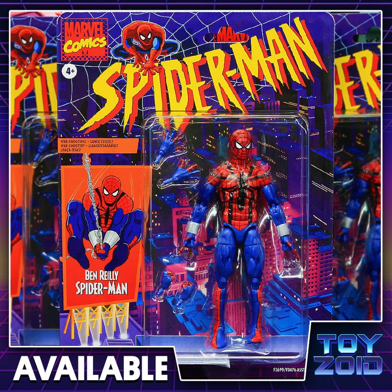 Marvel Legends Retro Spider-Man Ben Reilly | Shopee Philippines