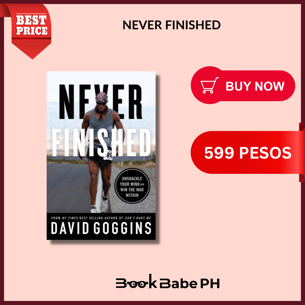 NEVER FINISHED BY DAVID GOGGINS | Shopee Philippines