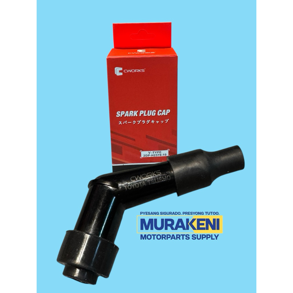 CWORKS SPARKPLUG CAP WITH RESISTOR V-Type (2DP-H2370-10) and L TYPE FOR ...