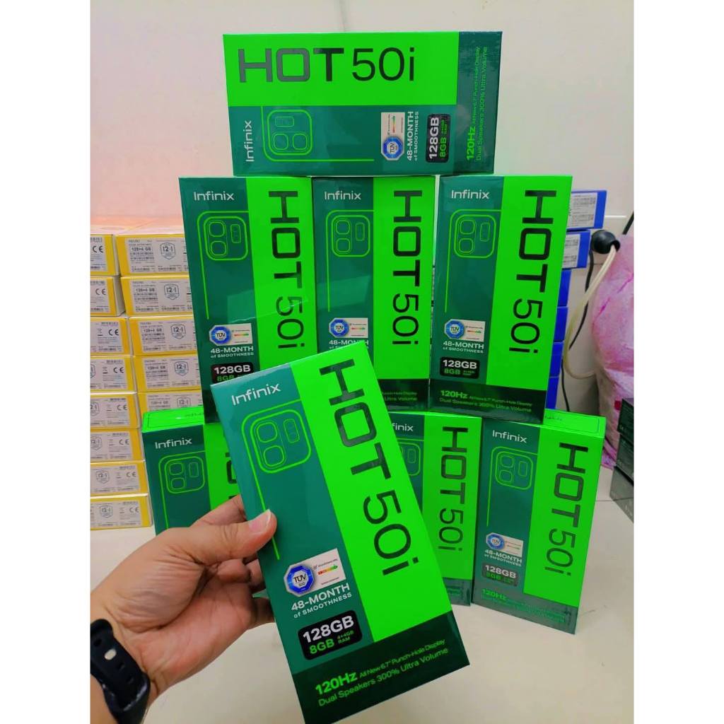 NEWEST INFINIX HOT 50i MOBILE PHONE 8GB+256GB DUAL SIM 6000MAH Media ...