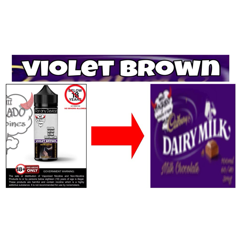 Violet Brown 100ml low | Shopee Philippines