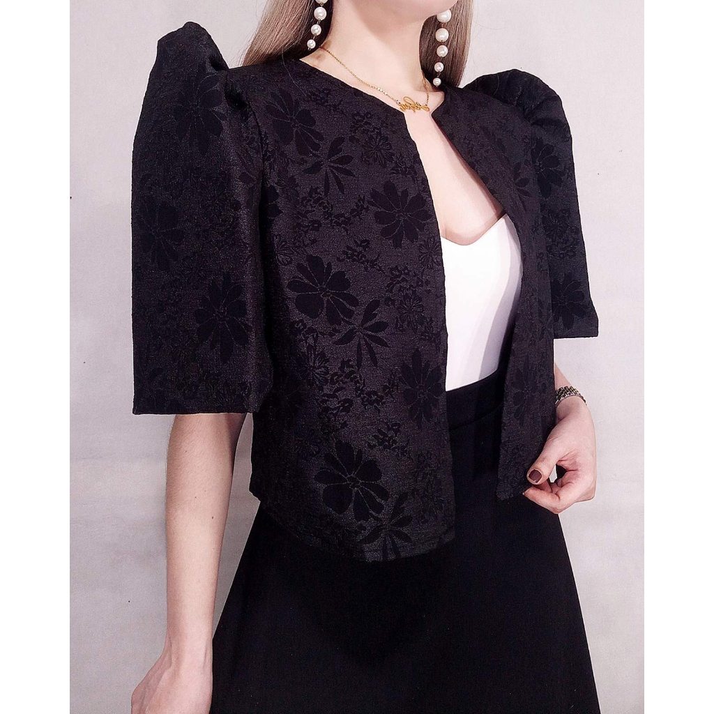 LF LEONOR CLASSY ELEGANT MODERN BOLERO FILIPINIANA TOP/FASHIONABLE ...
