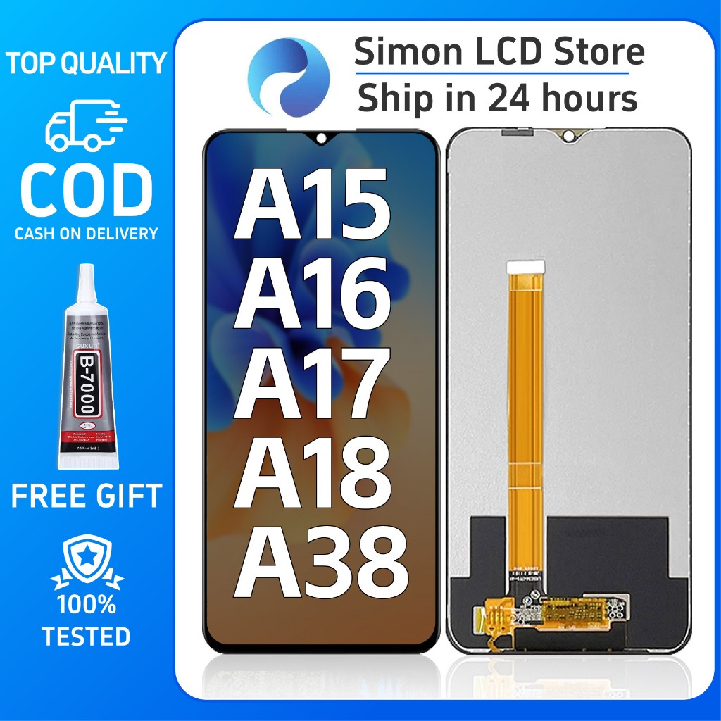 【Tested】LCD For OPPO A15 /A15S / A16 /A16S / A16K / A17 /A17K/ A18 /A38 ...