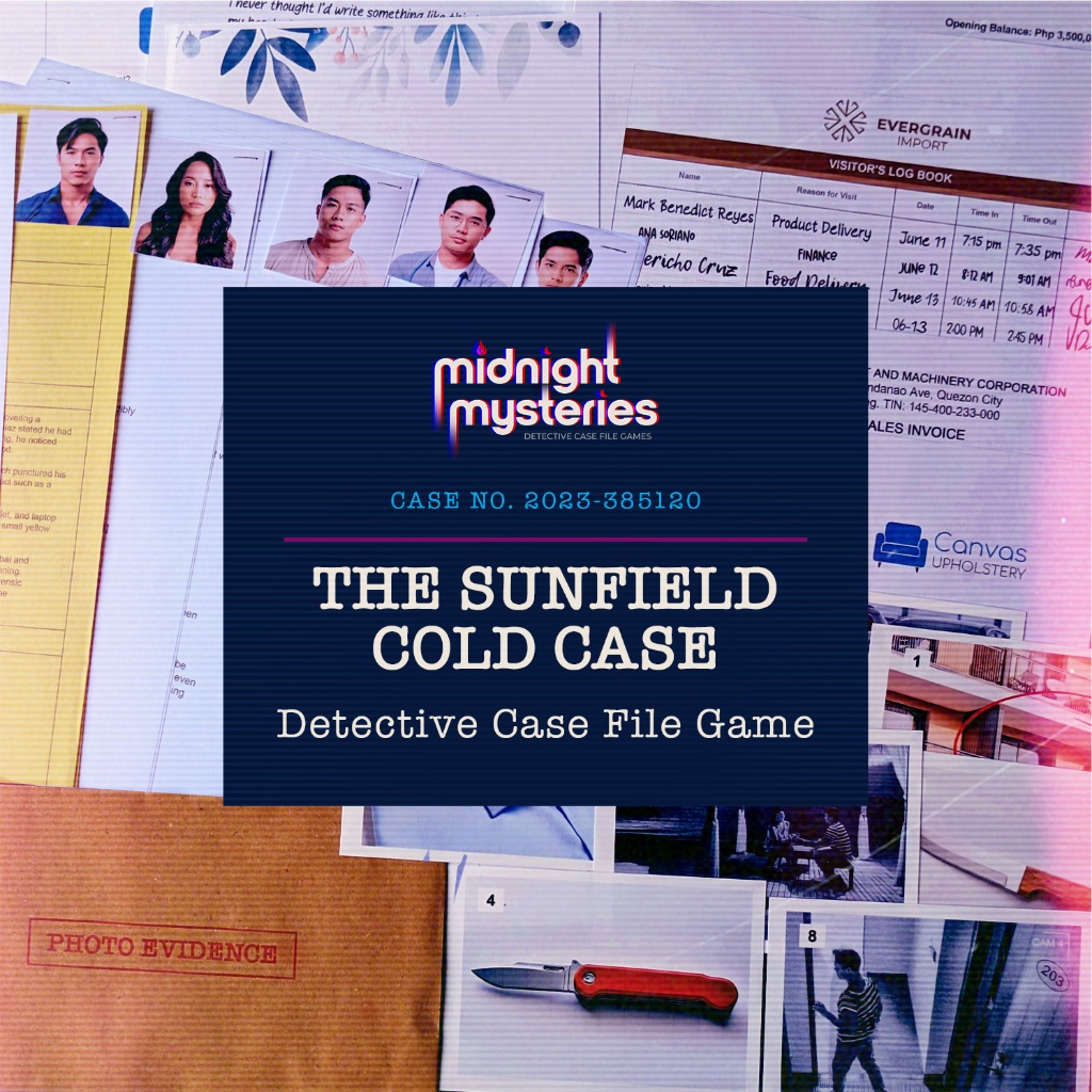 The Sunfield Cold Case | Detective Case File Game | Unsolved Murder ...
