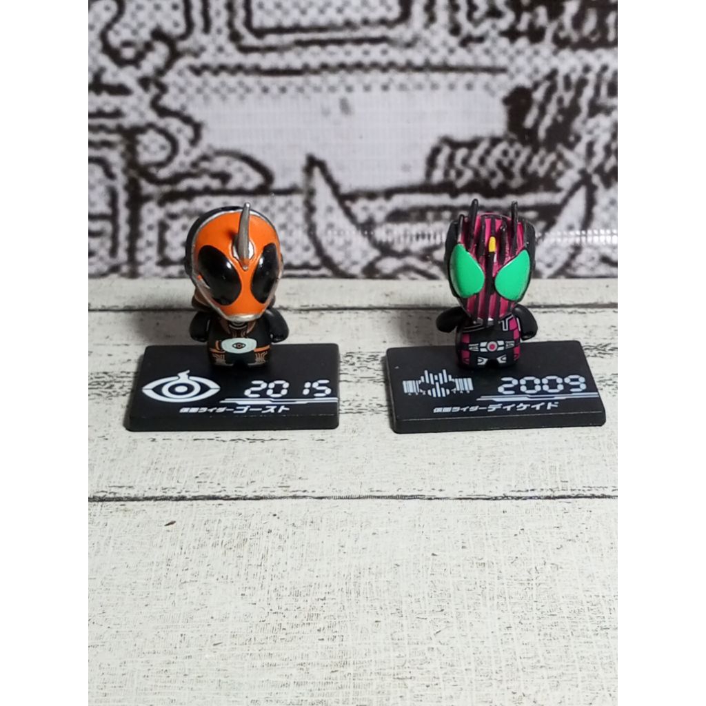 Kamen Rider Ghost/Decade Mini Figure Set | Shopee Philippines