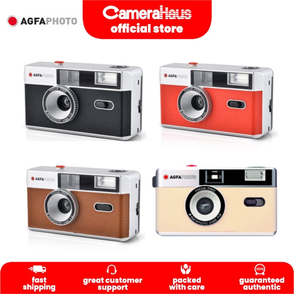AgfaPhoto Reusable Analog Film Camera | Shopee Philippines