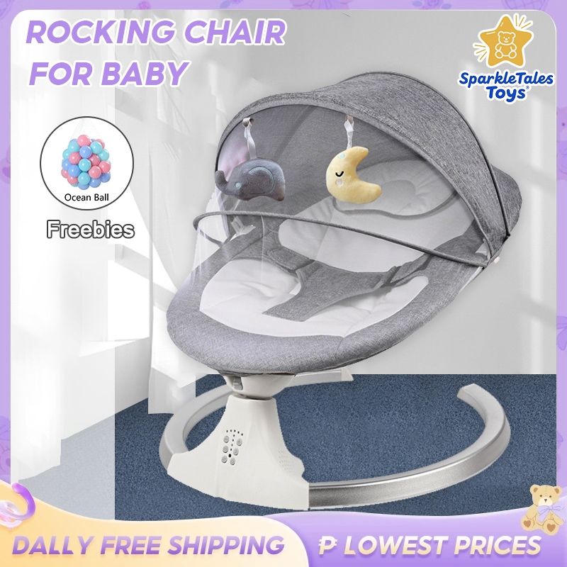 Baby Electric Rocker Rocking Chair forBaby Newborn to Toddler Automatic ...