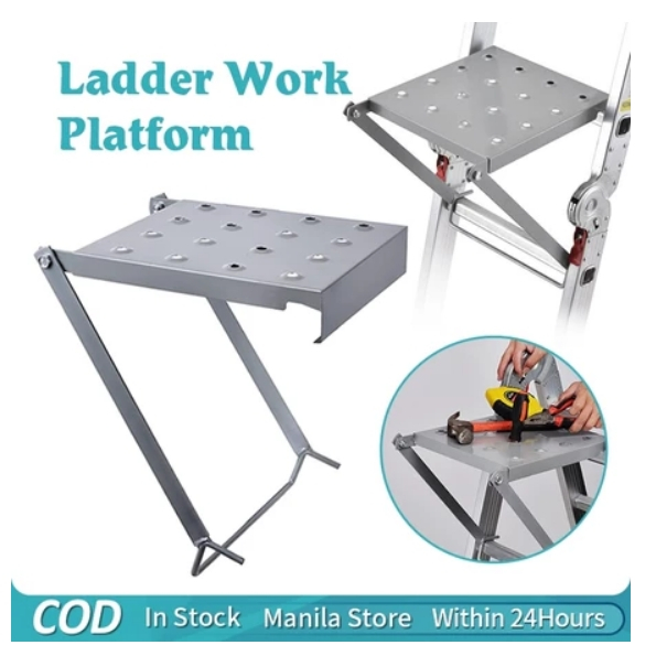 Ladder Work Platform Anti-Slip Ladder Stabilizer, Ladder Work Stand ...