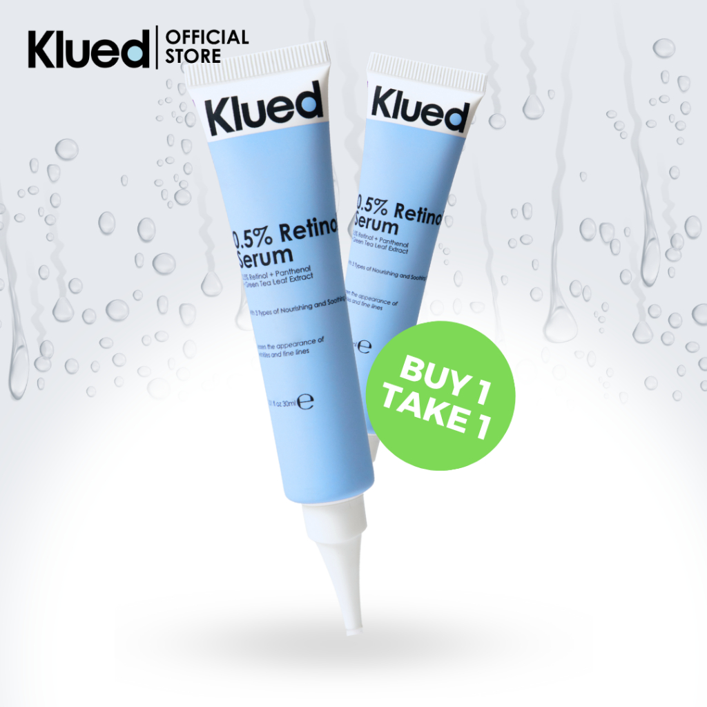 Klued [BUNDLE DEALS 25] Buy 2 Klued - 0.5% Retinol Serum 30ml | Shopee ...