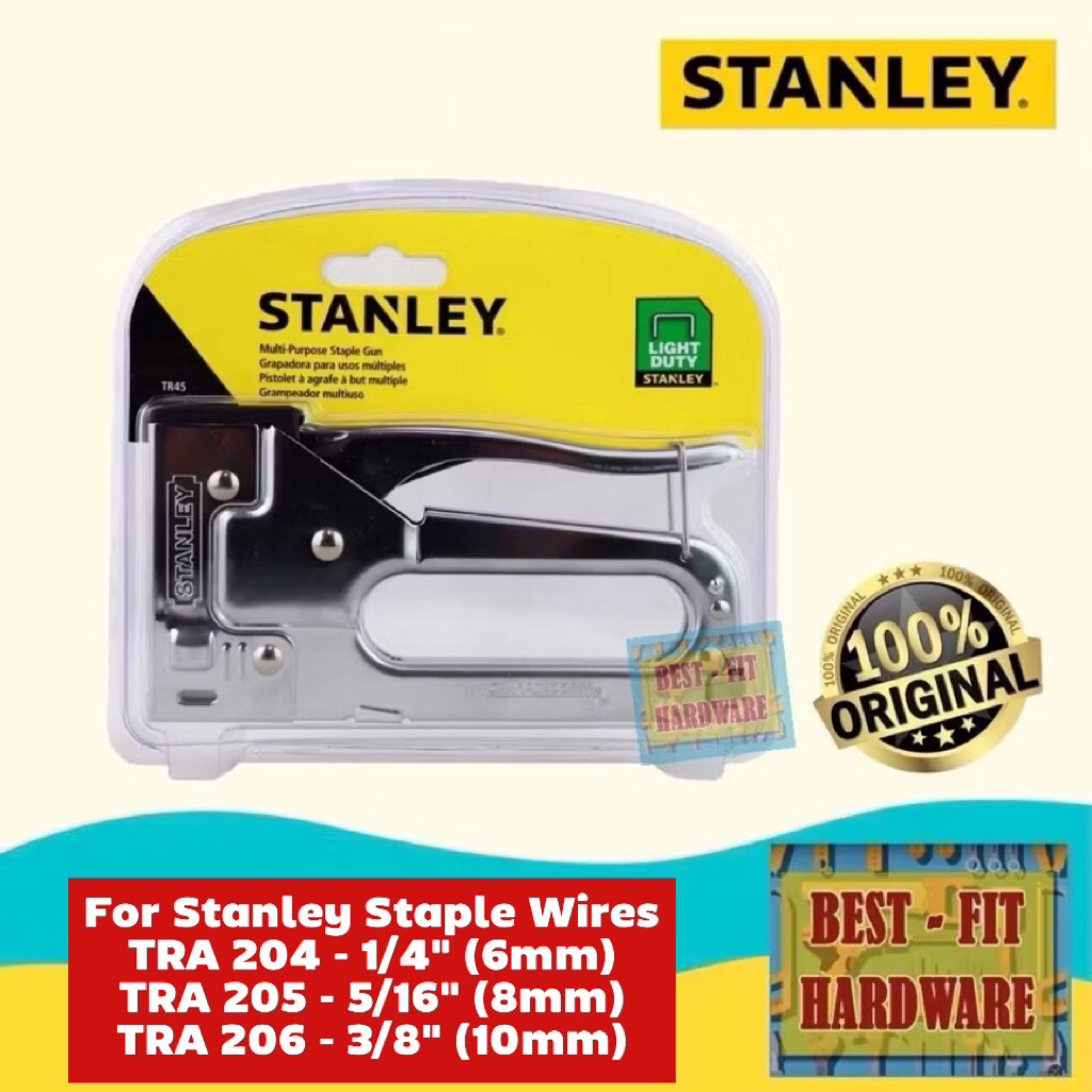 MULTI-PURPOSE STAPLE GUNTACKER / GUN TACKER - FIT FOR 1/4" (6mm) - 5/16 ...