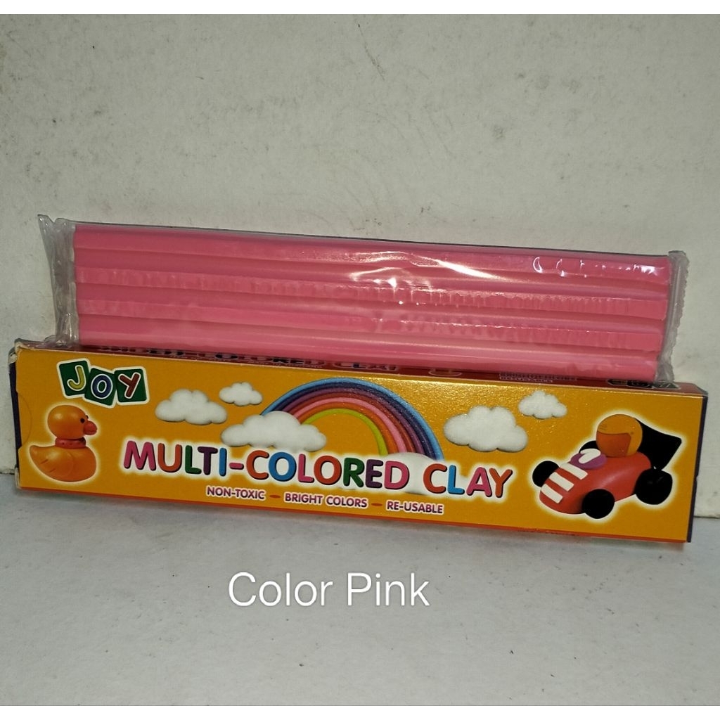 Joy Multi Colored (Single Color) Clay Non-toxic -Bright Colors -Re ...
