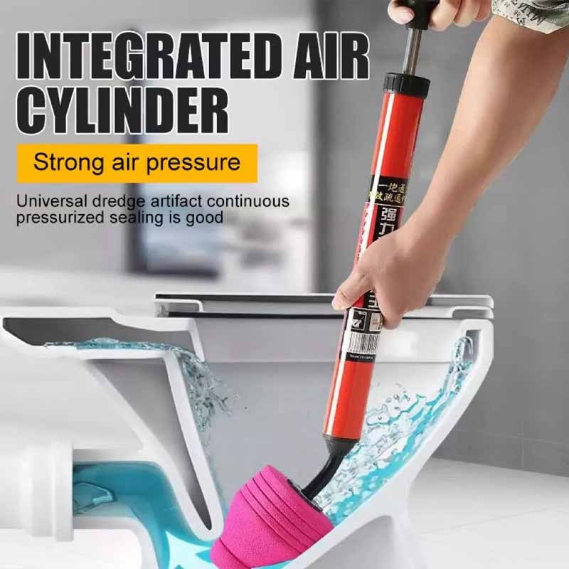 Toilet Dredging Cleaner Drain Declogger Air Plunger High Pressure ...