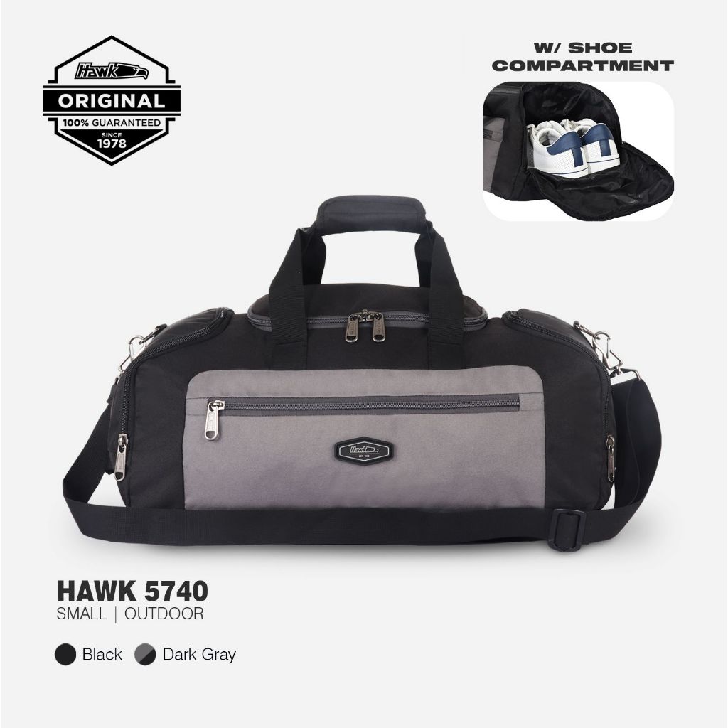 Hawk 5740 Travel Bag With Virupro Anti-Microbial Protection | Shopee ...
