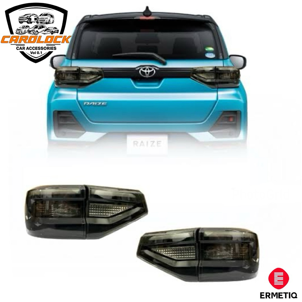 Toyota Raize 2022 - 2025 Tail Light Upgrade Smoke | Shopee Philippines